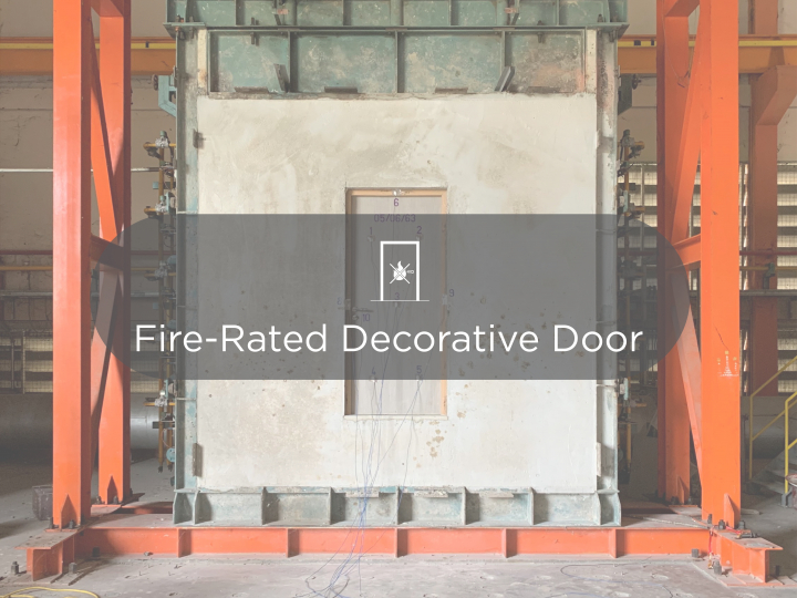 FIRE-RATED DECORATIVE DOOR - Modernform
